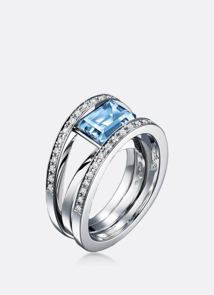 45 bijoux de mariée pour respecter la tradition de l'accessoire bleu