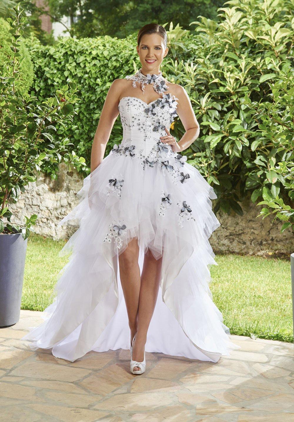 30 robes de mariée mini : courtes, très courtes pour plus de sensualité
