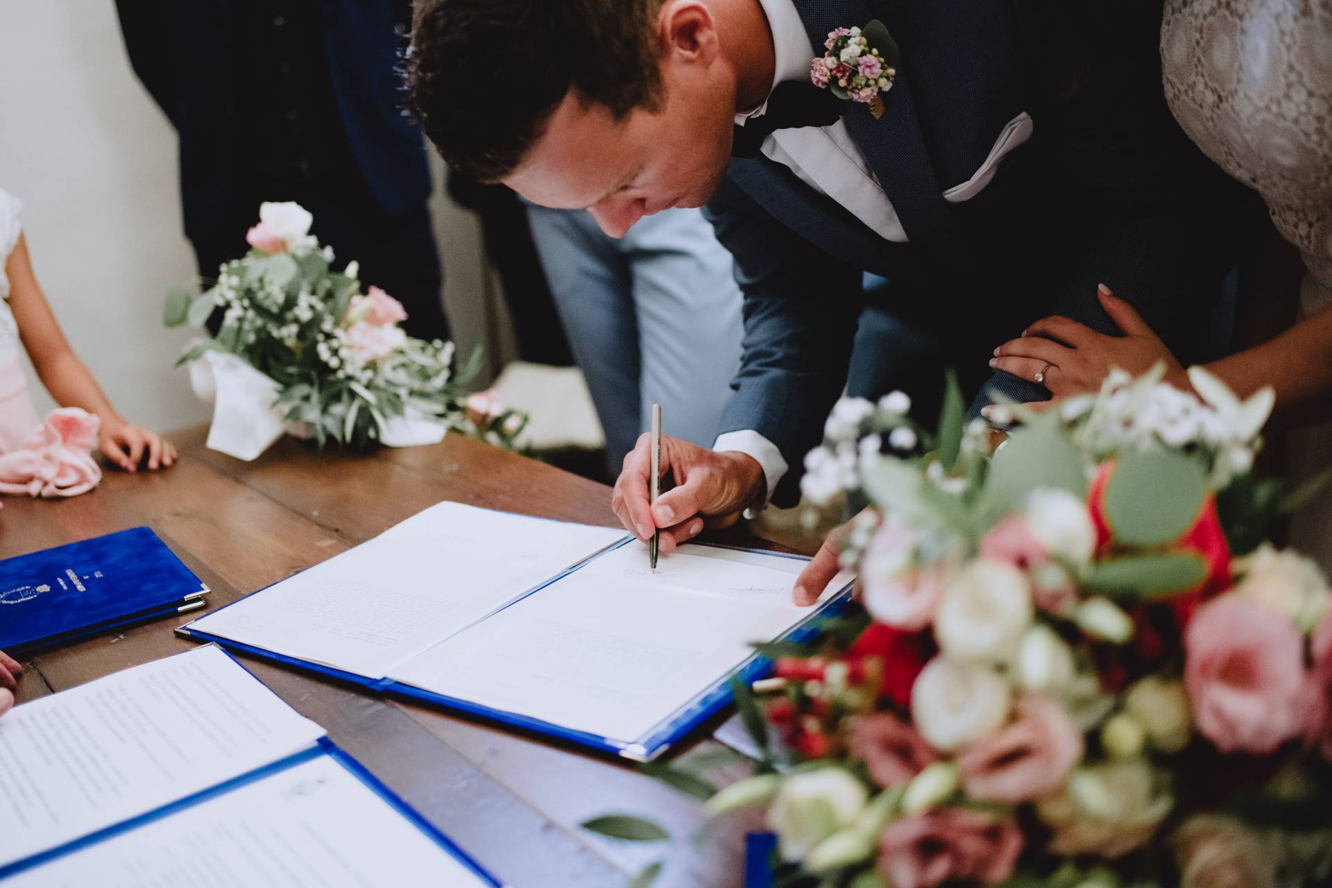 Le protocole de la cérémonie civile de mariage