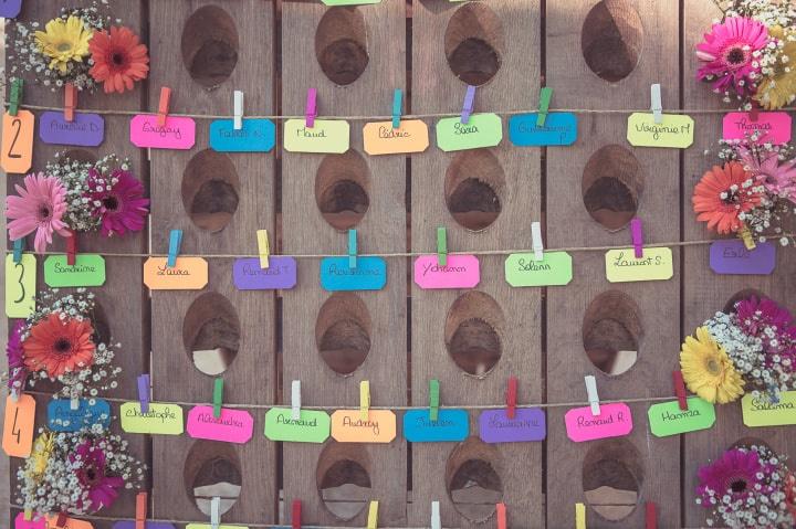 50 idées déco pour un plan de table de mariage original