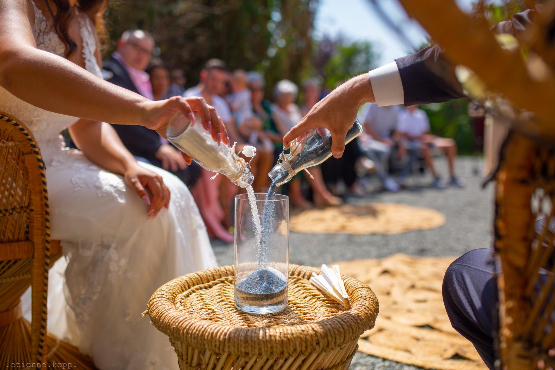 Le rituel du sable ou cérémonie du sable : 6 étapes à suivre pour l ...