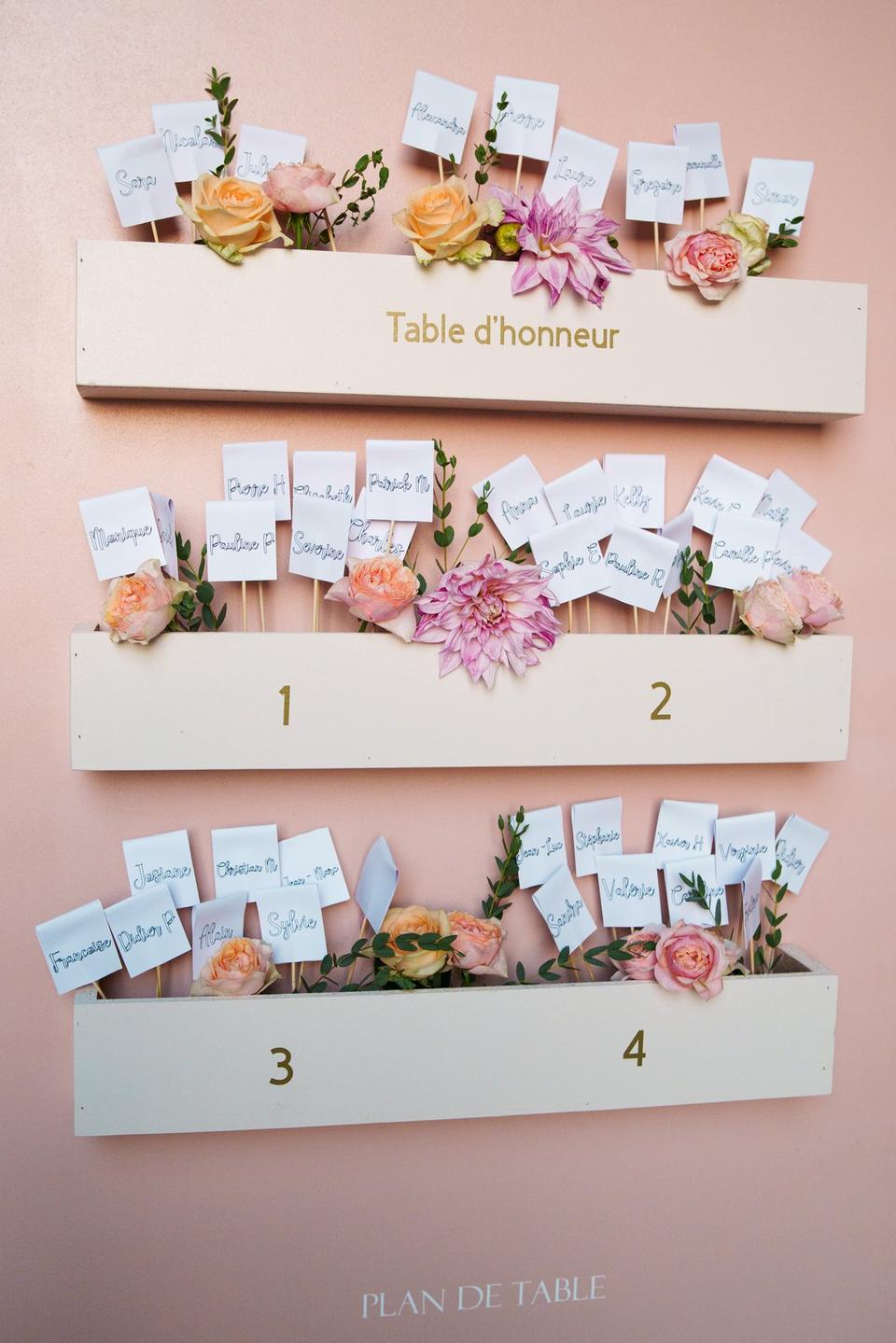 70 idées déco pour un plan de table de mariage original