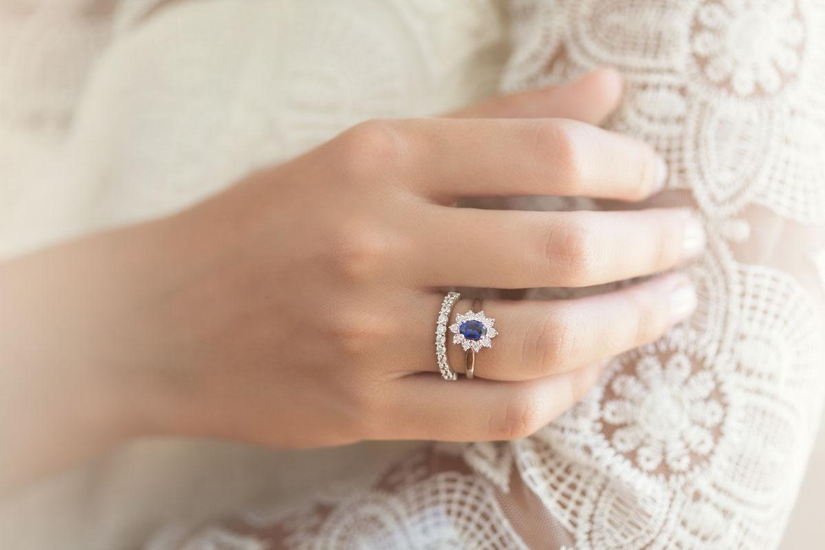 55 alliances et bijoux de mariée bleus pour respecter la tradition du ...