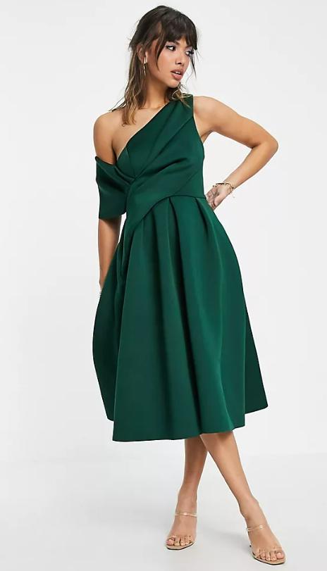 65 robes de soirée vertes en plein dans la tendance des mariages